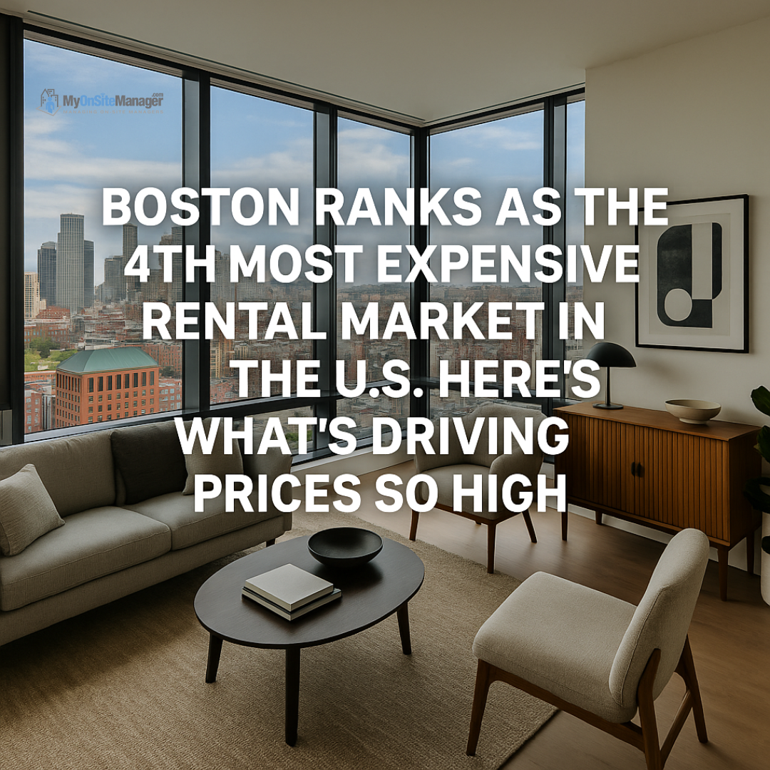 Boston Ranks as the 4th Most Expensive Rental Market in the U.S. Here’s ...
