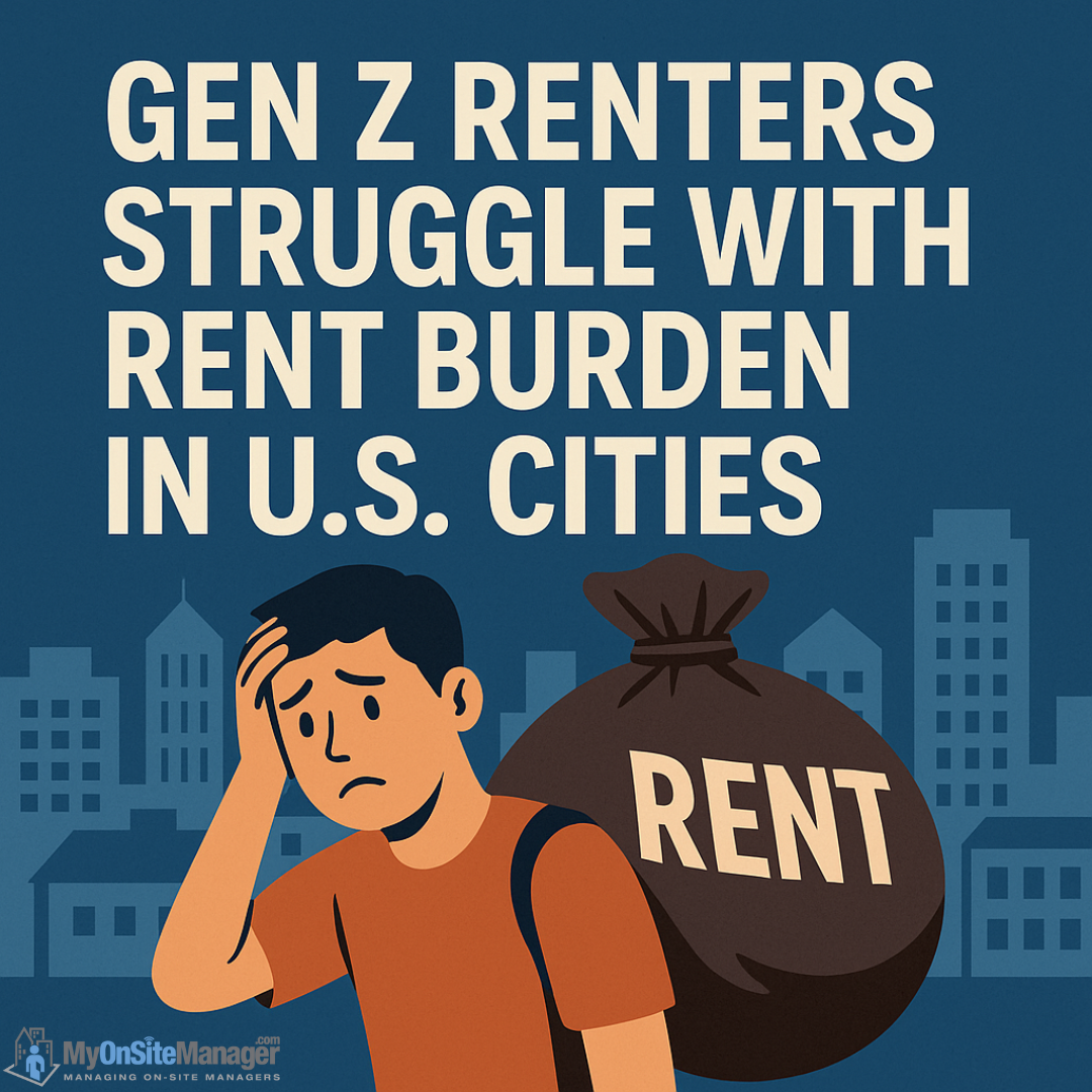 Gen Z Renters Struggle with Rent Burden in U.S. Cities - MyOnsiteManager