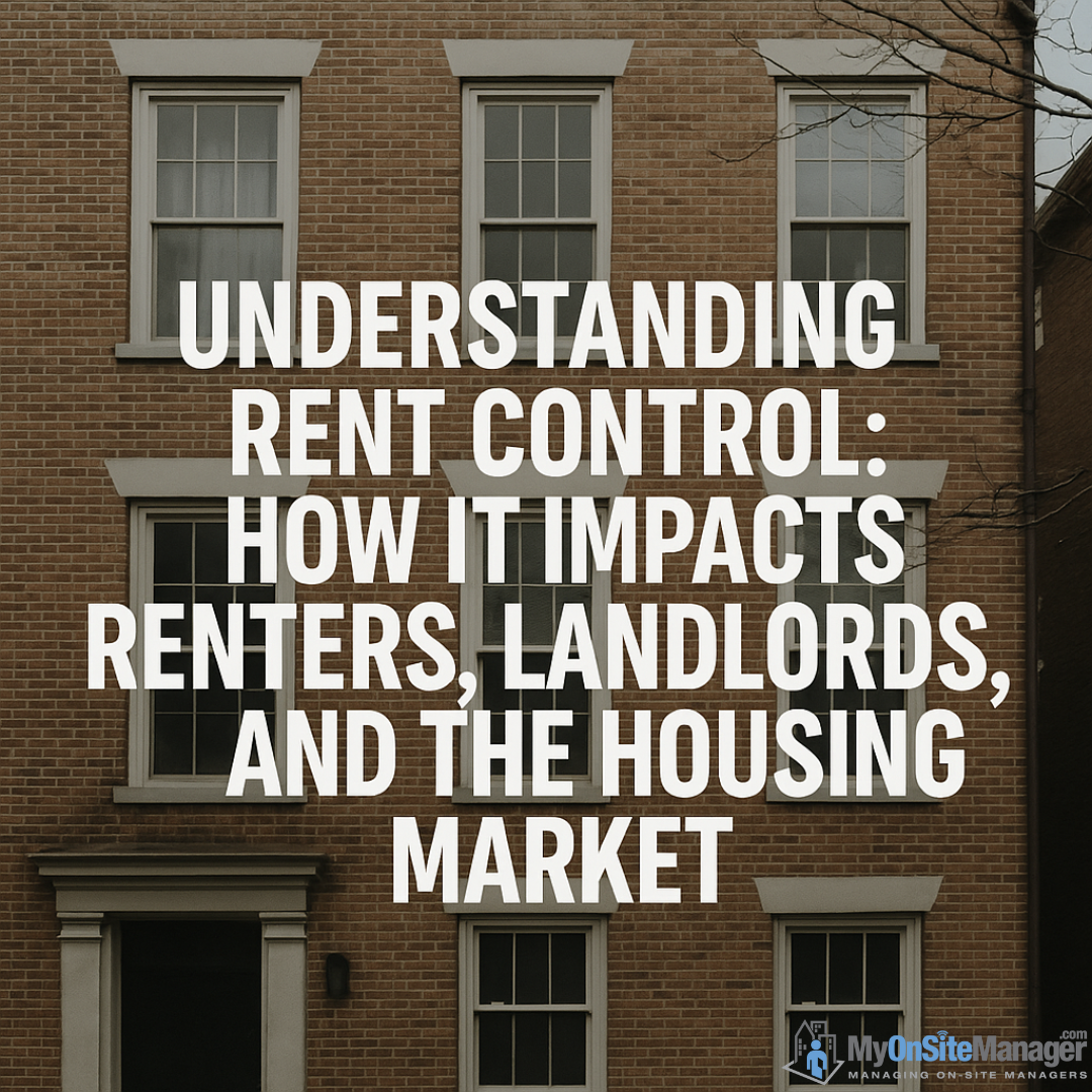 Understanding Rent Control: How It Impacts Renters, Landlords, and the ...