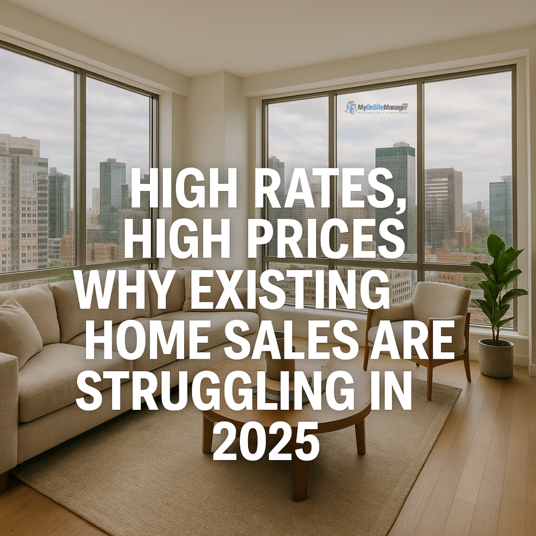 High Rates, High Prices: Why Existing Home Sales Are Struggling in 2025 ...